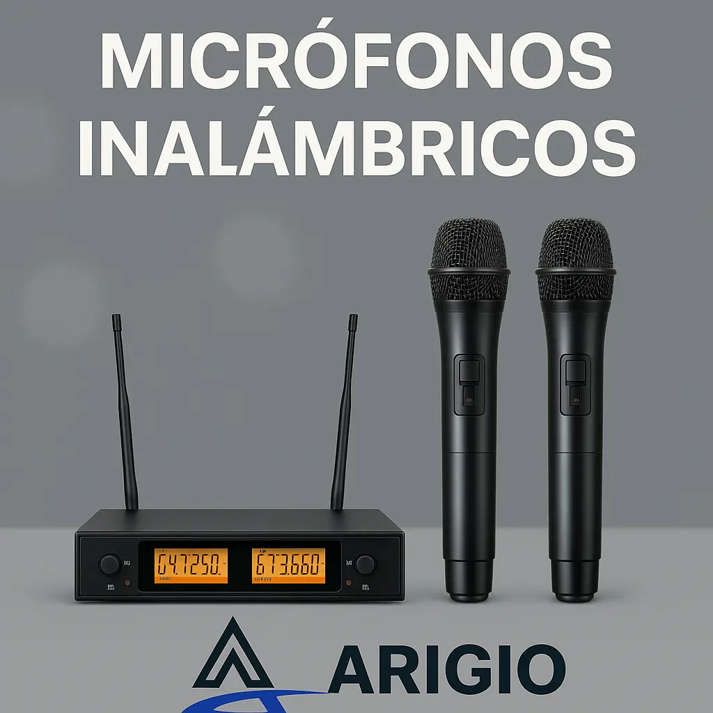 Micrófonos inalámbricos | Venta de Audio e Iluminación CDMX | Arigio Audio e Iluminación
